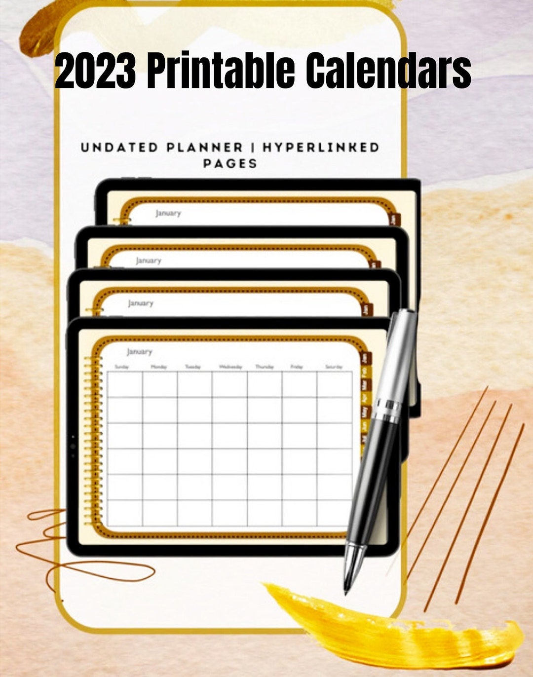 Editable 2024 Monthly Calendar| Back to School| Teacher Calendar| Fill ...