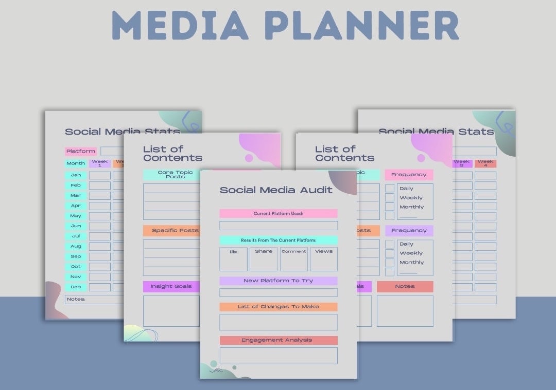 Media Planner | Social Media Content Planner | Best Social Media ...