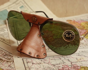 Leather Nose Protector for Aviators - Etsy