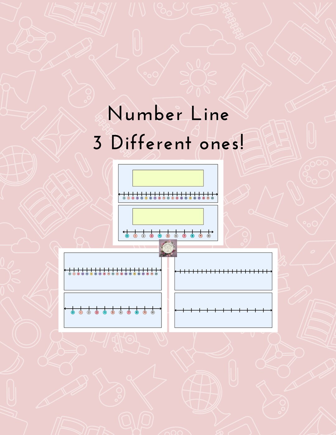 Number Line, Number Line Printable, Number Line First Grade, Number ...