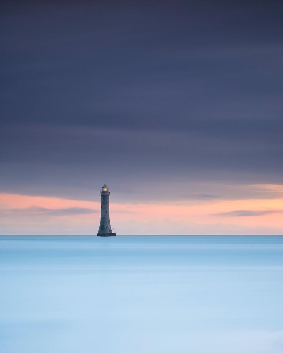 Haulbowline Lighthouse, Northern Ireland, Newry, Fine Art Print ...