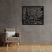 Starry Night Metal Wall Art , Van Gogh Starry Night Wall Decor , Living ...