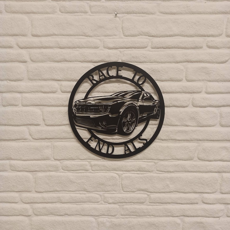 Custom Camaro Theme Metal Wall Sign Camaro Metal Wall Art - Etsy
