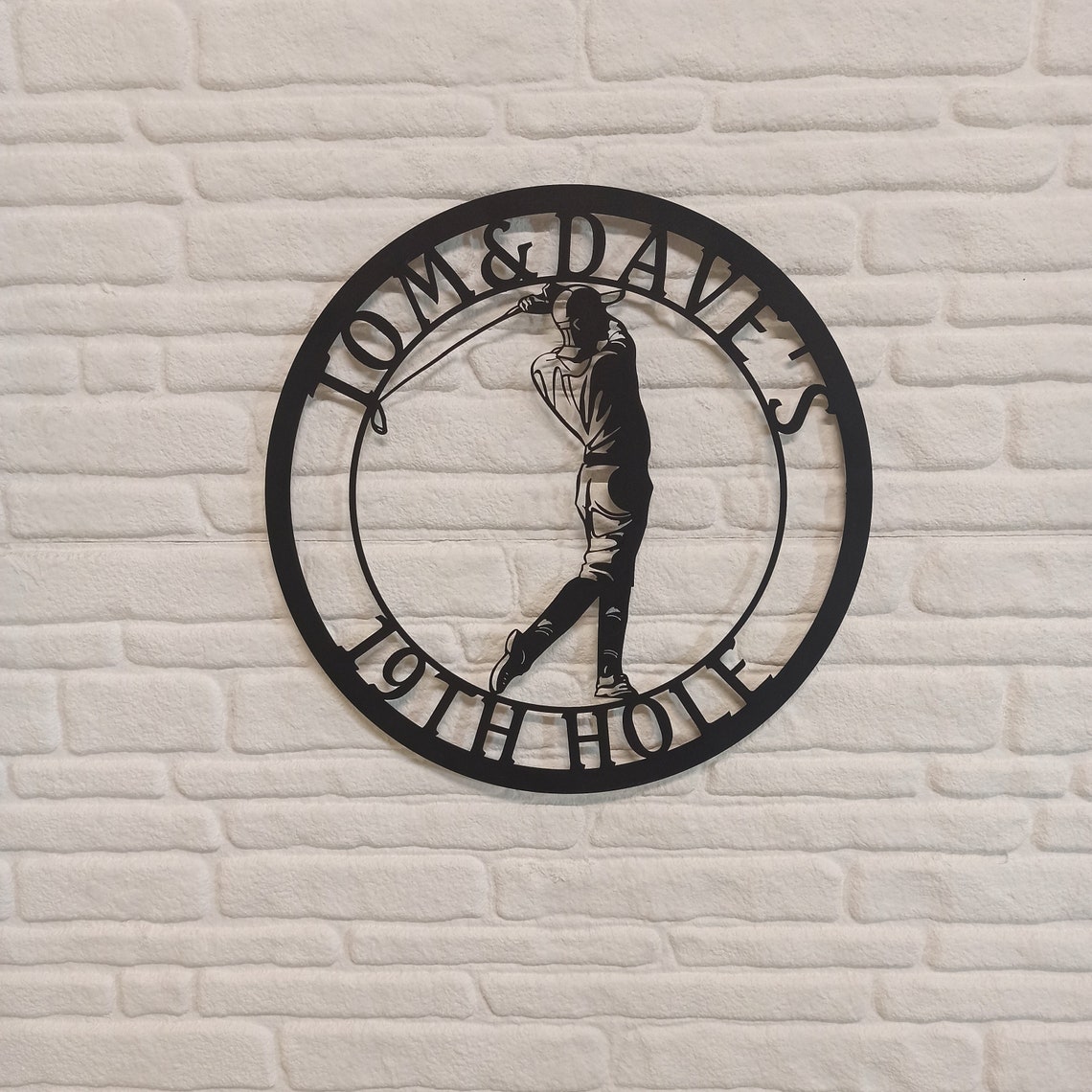 Personalized Golf Sign Custom Golf Theme Metal Wall Art - Etsy