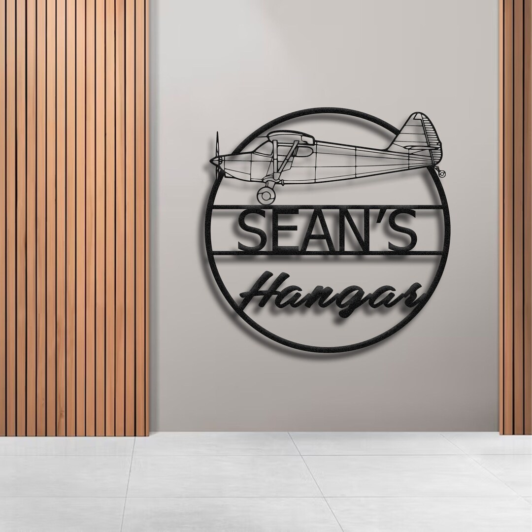 Custom 1947 Stinson Theme Metal Wall Sign Custom Airplane - Etsy