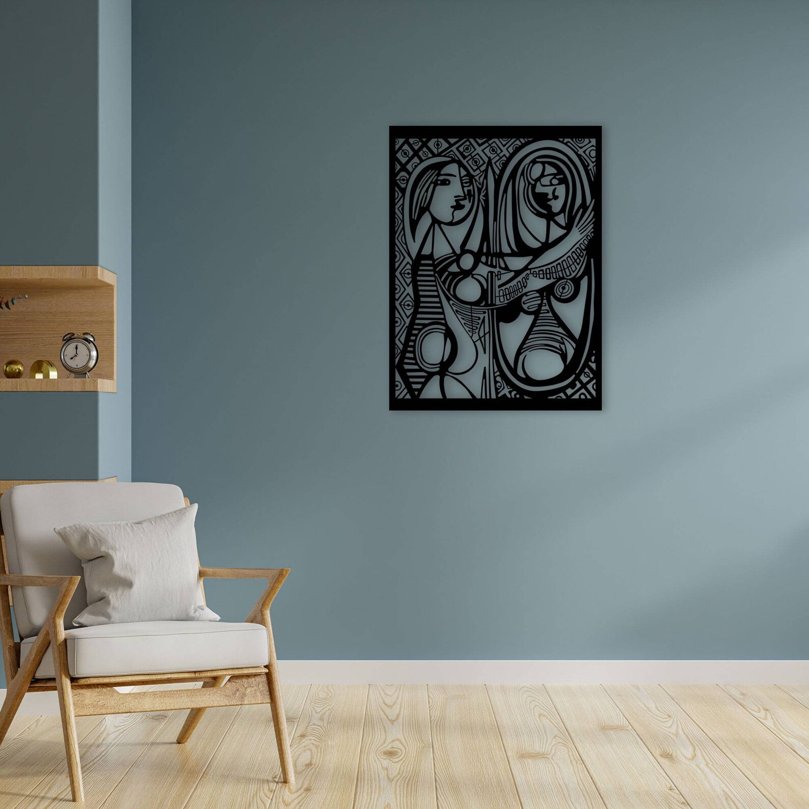 Pablo Picasso Girl Before a Mirror Metal Wall Art Picasso - Etsy