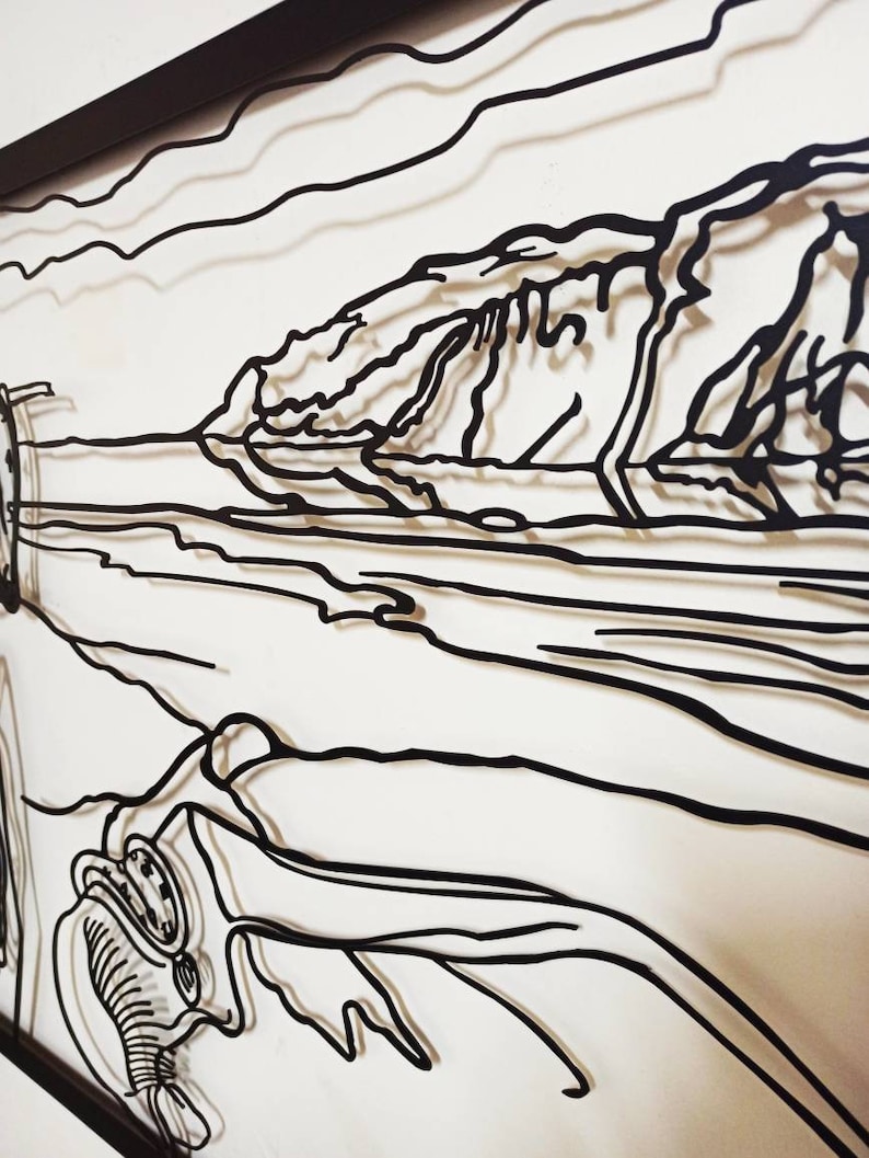 Salvador Dali Persistence of Memory Metal Wall Art: Melting Clocks ...