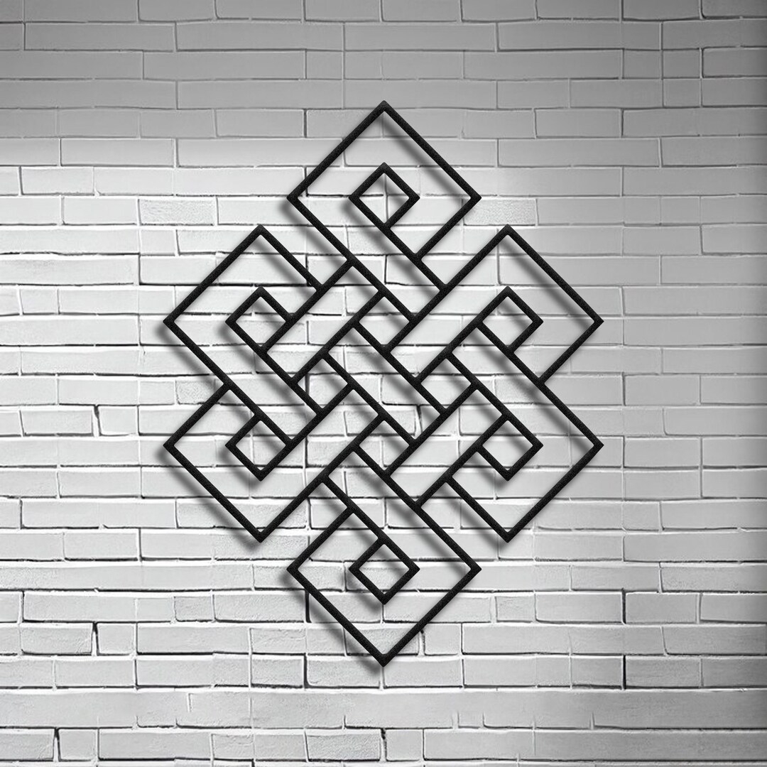 Shrivatsa Metal Wall Art , Shrivatsa Metal Wall Sign , Lucky Charm ...