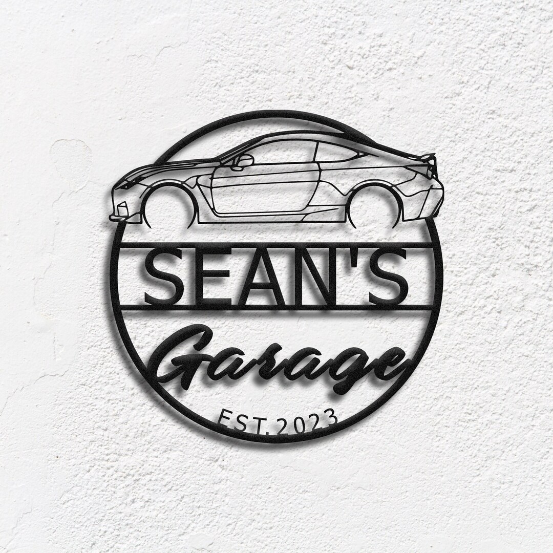 Custom Rc F Theme Metal Wall Sign , Custom Rc F Metal Decor , Custom Rc ...