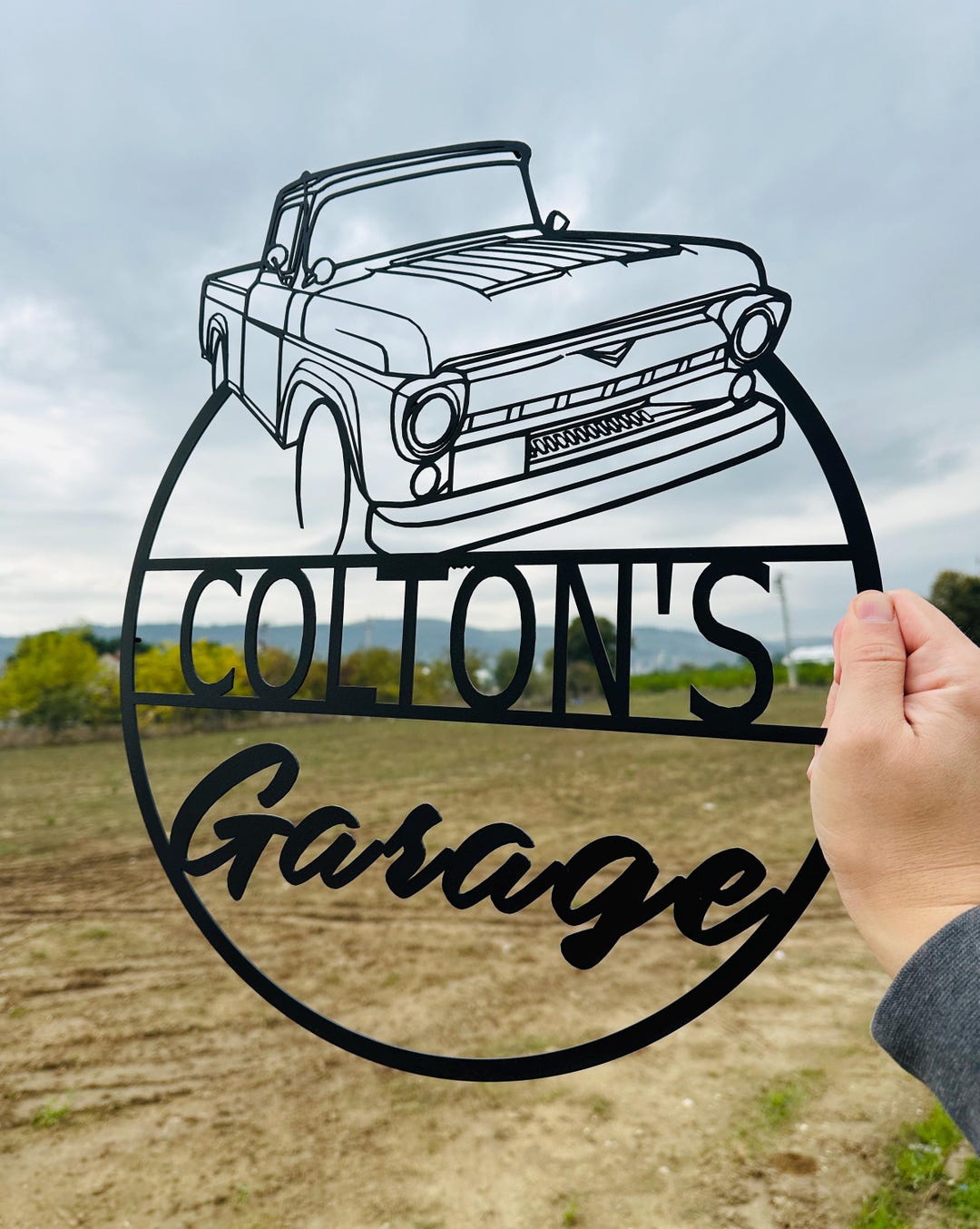 Custom F100 Metal Garage Sign: Personalized Wall Art - Etsy Canada