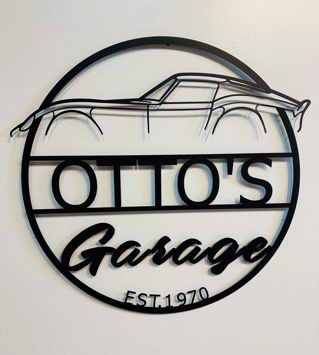 Custom 250 Gto Theme Metal Wall Sign: Garage Decor - Etsy