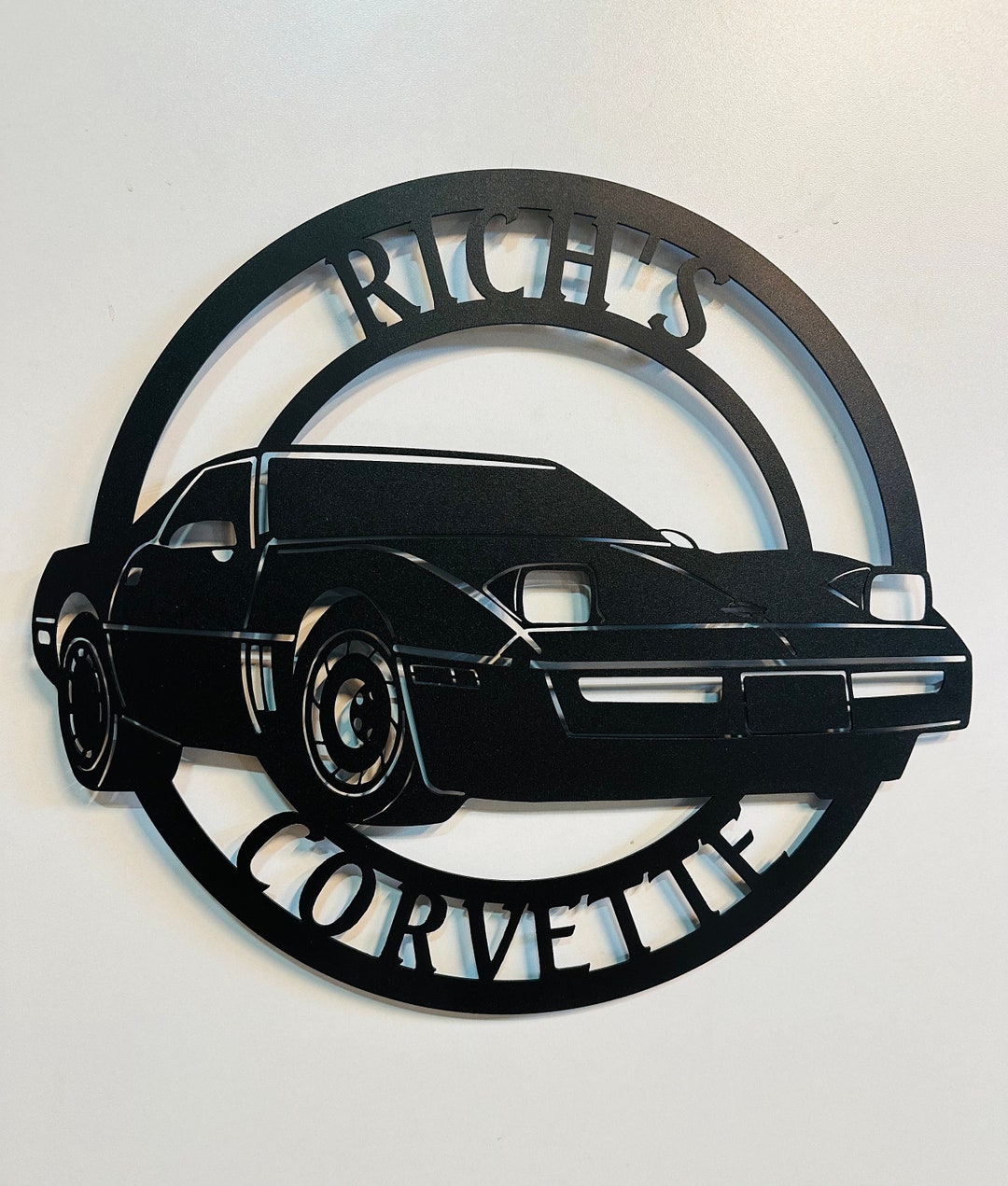 Custom Sports Car Metal Sign: Classic Car Garage Wall Decor - Etsy