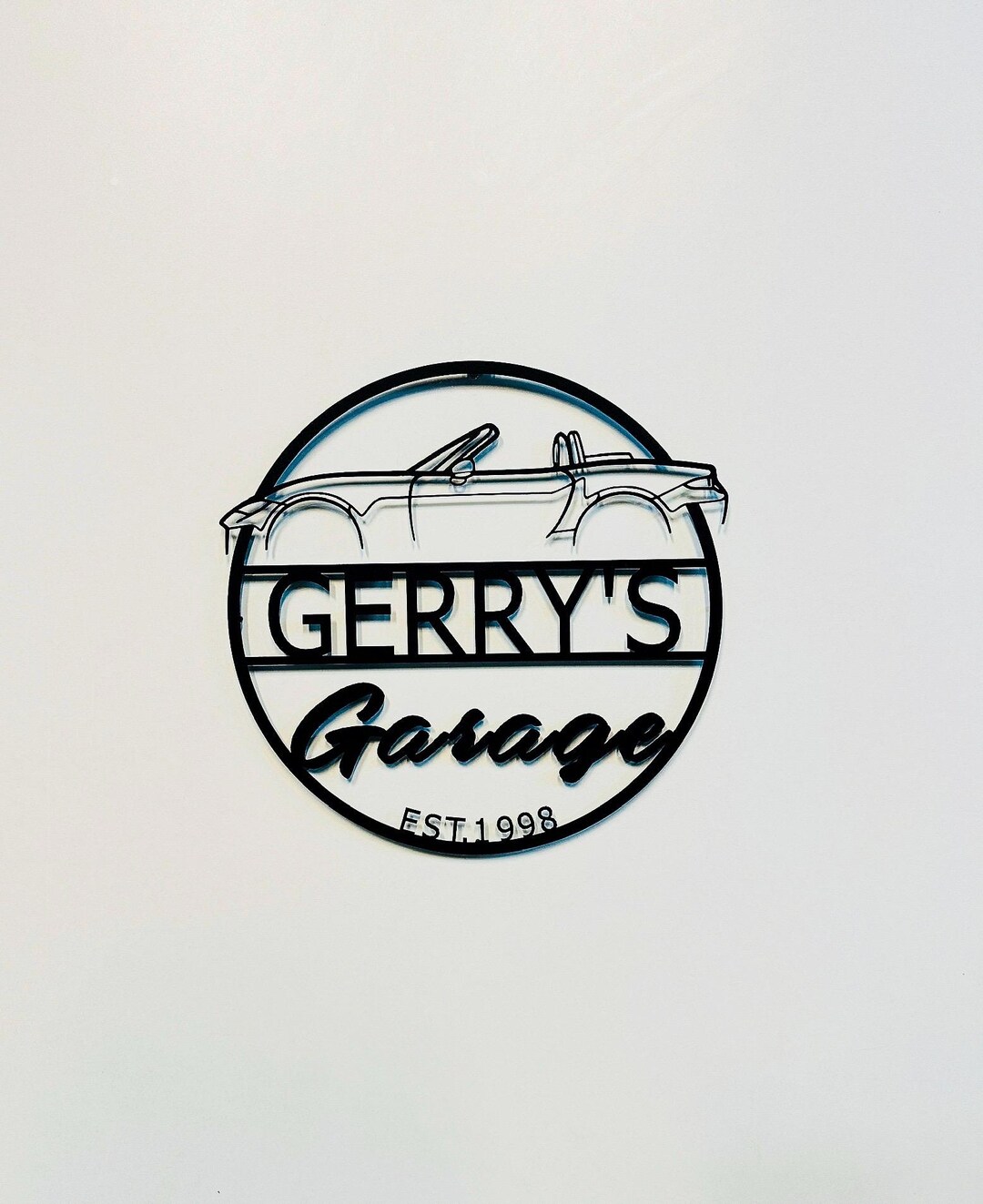 Custom MX-5 ND Metal Garage Sign: Personalized Wall Art - Etsy