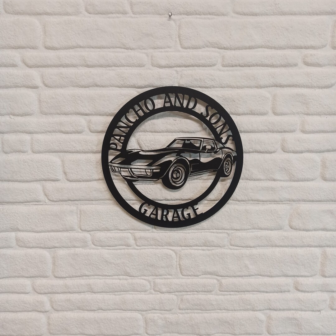 Custom Stingray Theme Metal Sign , Custom Classic Stingray Wall Sign ...