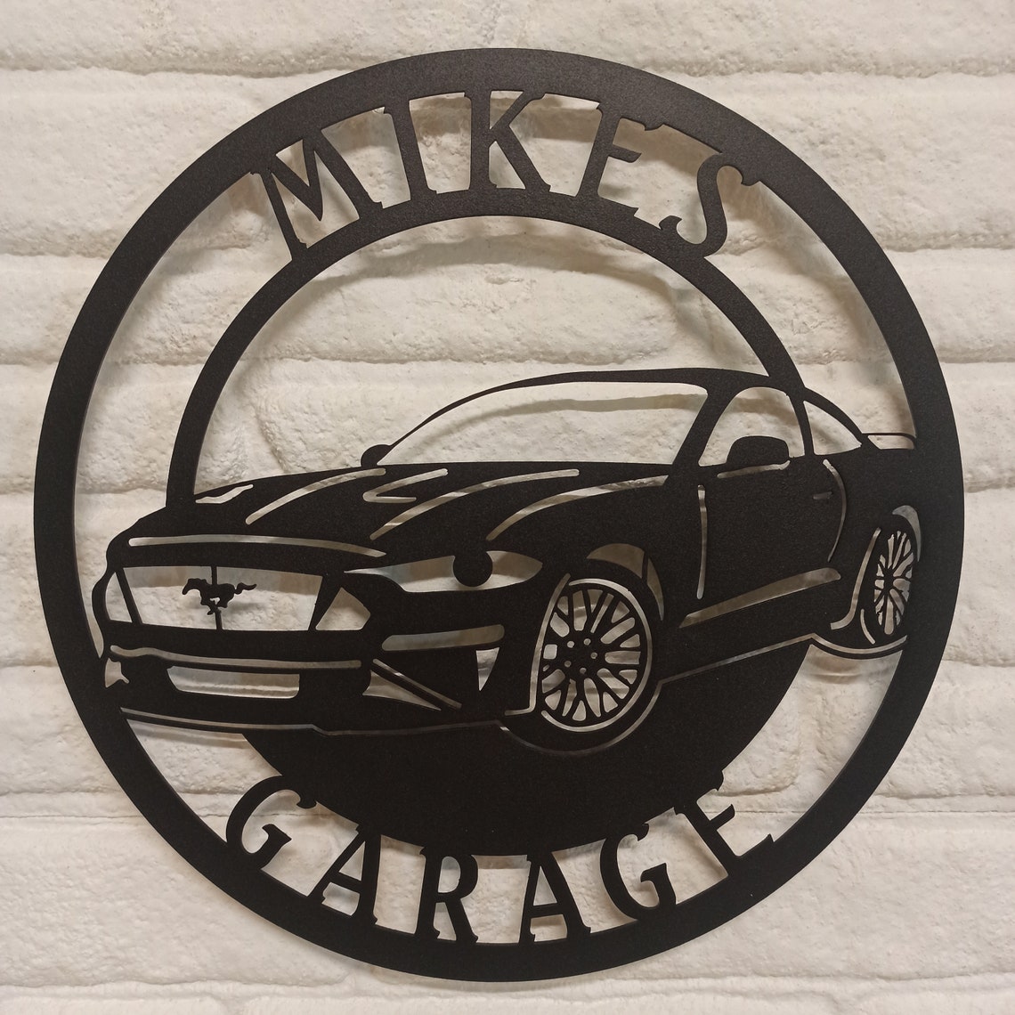 Personalized Mustang Theme Metal Sign Custom Mustang Metal - Etsy