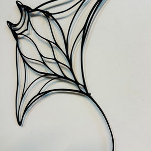 Stingray Theme Metal Wall Sign , Stingray Metal Wall Decor , Marine ...