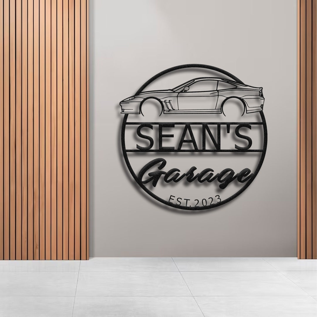 Custom 550 Maranello Theme Metal Wall Sign , Custom 550 Maranello Metal ...