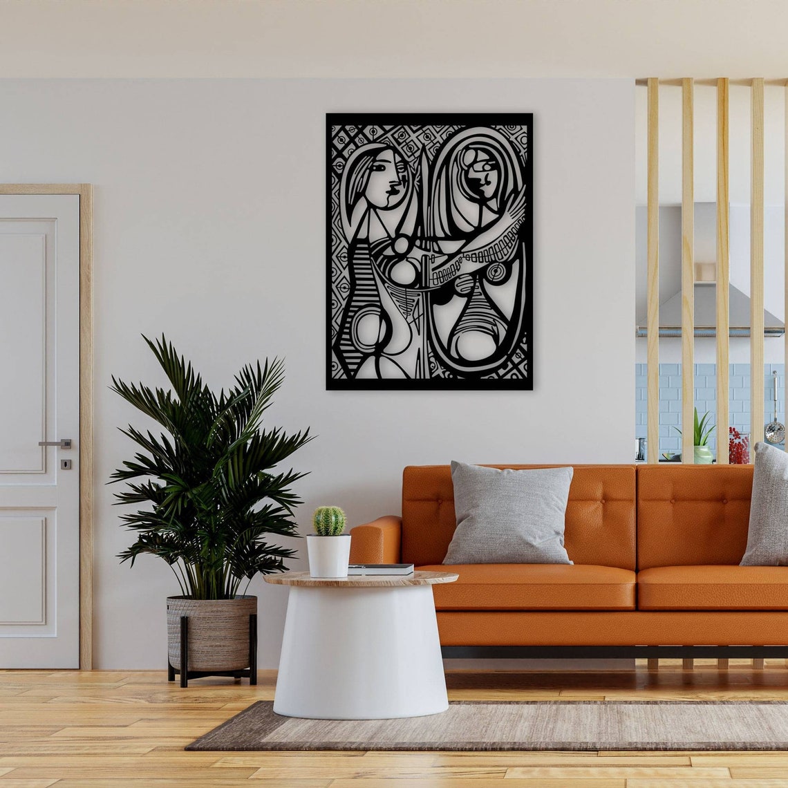 Pablo Picasso Girl Before a Mirror Metal Wall Art Picasso - Etsy