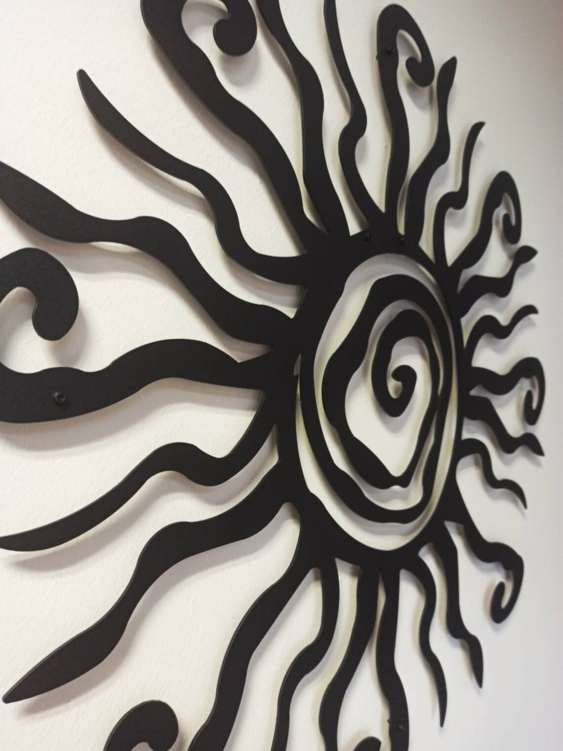 Sun Metal Wall Sign Outdoor Garden Decor Sun Metal Wall - Etsy