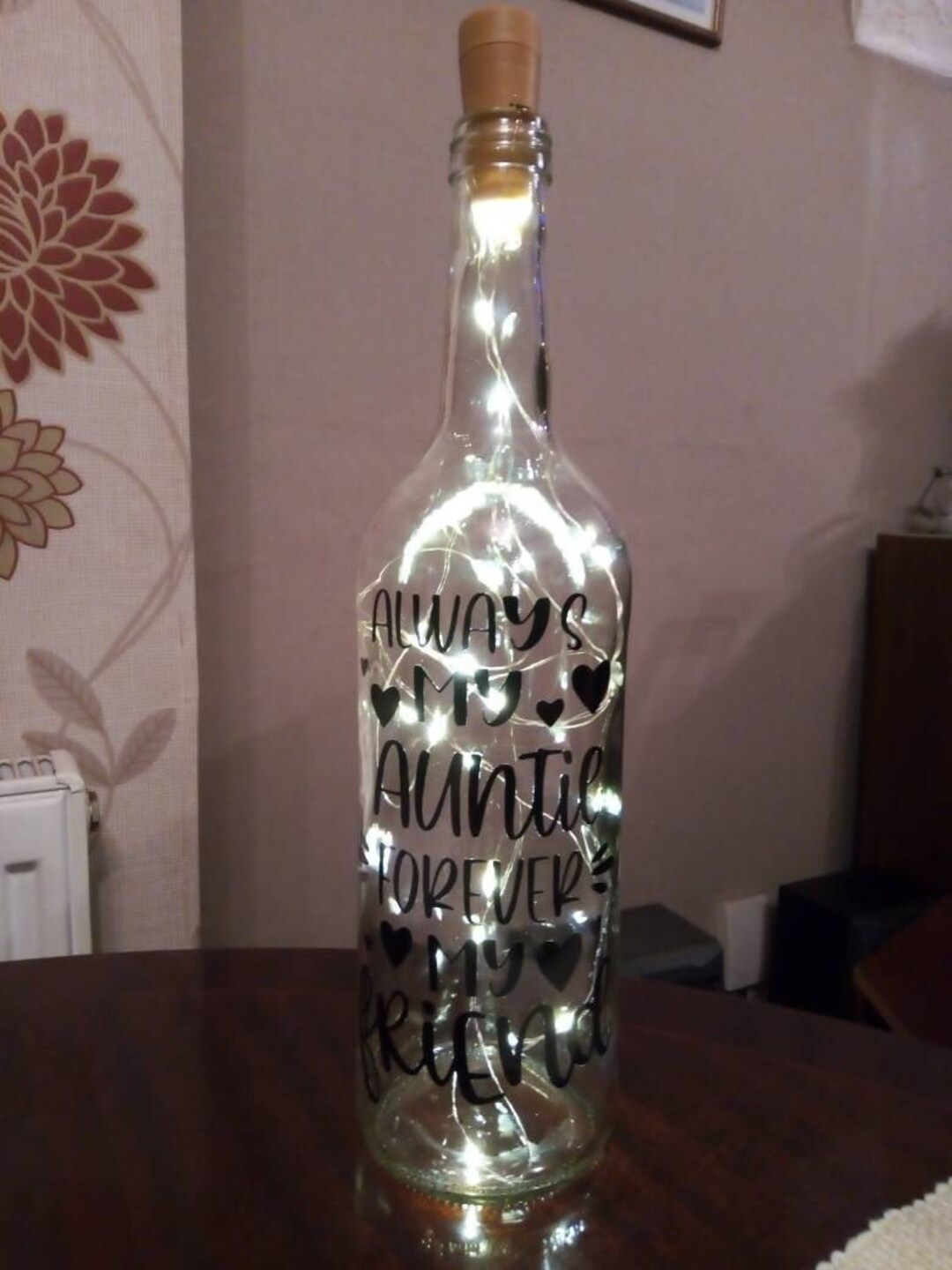 Auntie Bottle Light - Etsy