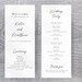 Wedding Program Printable Template, Editable Wedding Ceremony Program ...