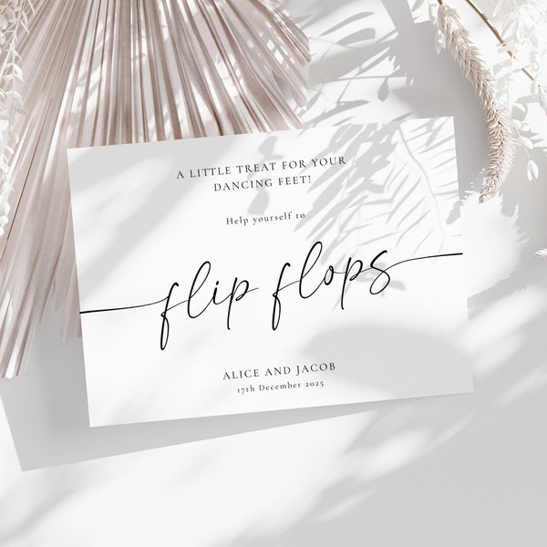 Flip Flop Sign - Etsy