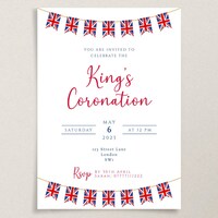 Princess for Emma Theme Birthday Party Invitation, Royal Daughter ...
