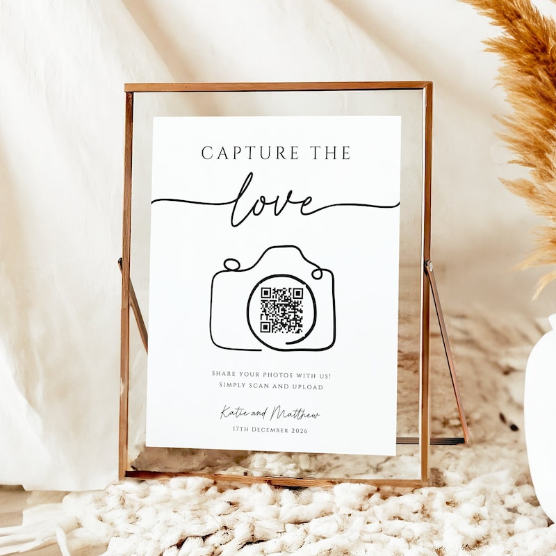 Qr Code Sign Canvas - Etsy UK