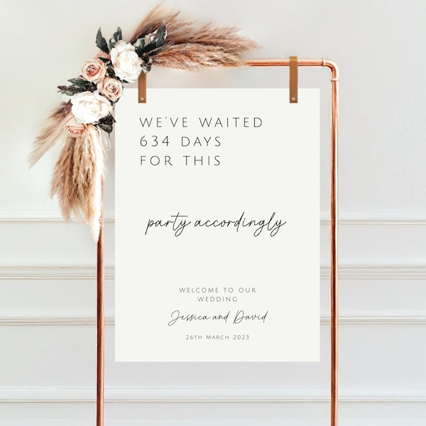 Wait Time Signs - Etsy