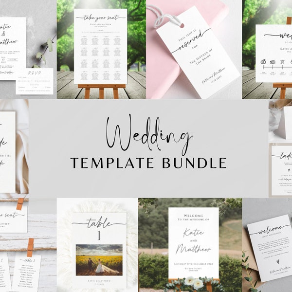 Template Bundle - Etsy
