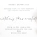 Elegant Wedding Post Box Sign Template: Monogram Printable (digital ...