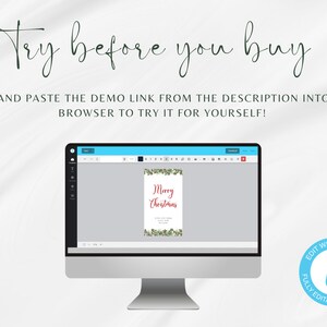 Christmas Holly Gift Tag Template, Printable Winter Greenery Party Tags ...