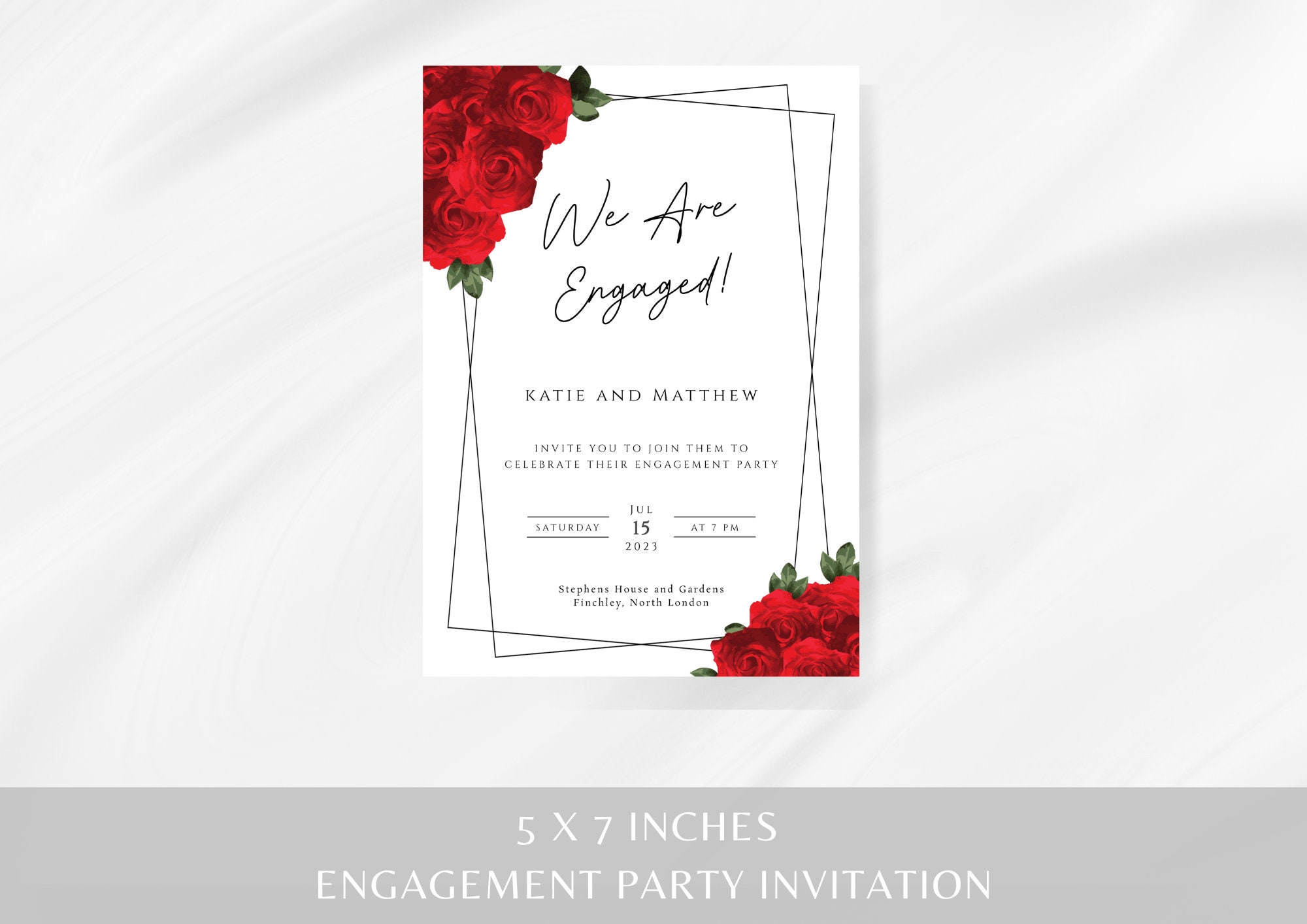 Engagement Party Invitation Borders