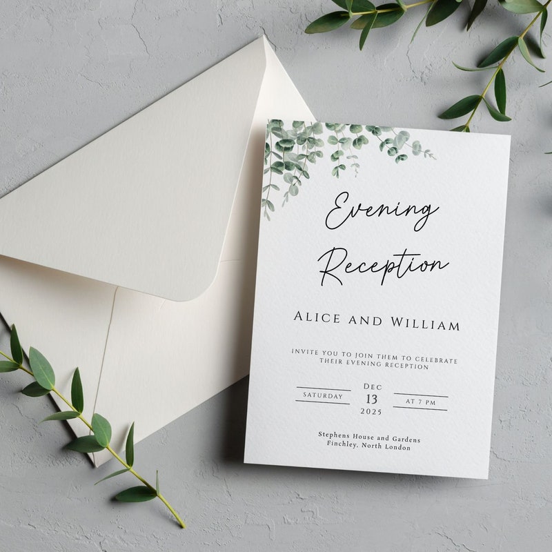 Evening Invite - Etsy UK