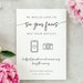 Wedding No Devices Sign Template, Modern Unplugged Ceremony Printable ...