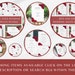Red Rose Wedding Menu Template, Red and Gold Wedding Menu Card, Gold ...