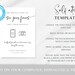 Wedding No Devices Sign Template, Modern Unplugged Ceremony Printable ...