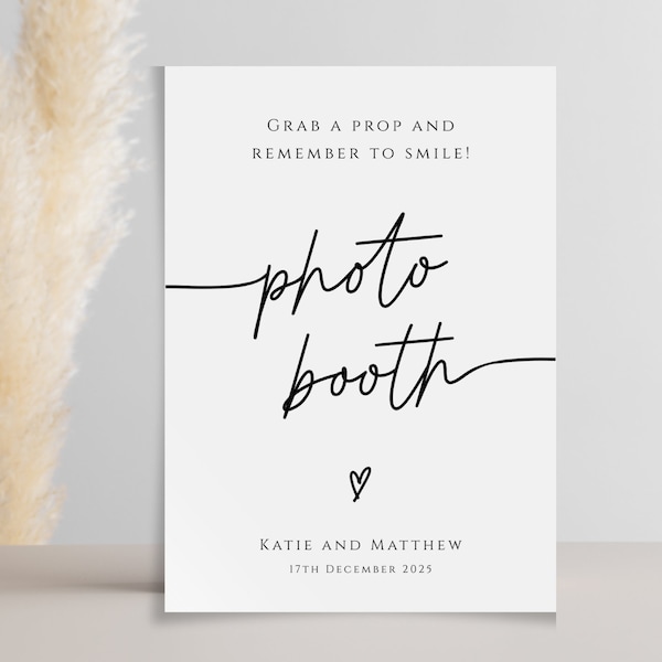 Photo Booth Sign - Etsy