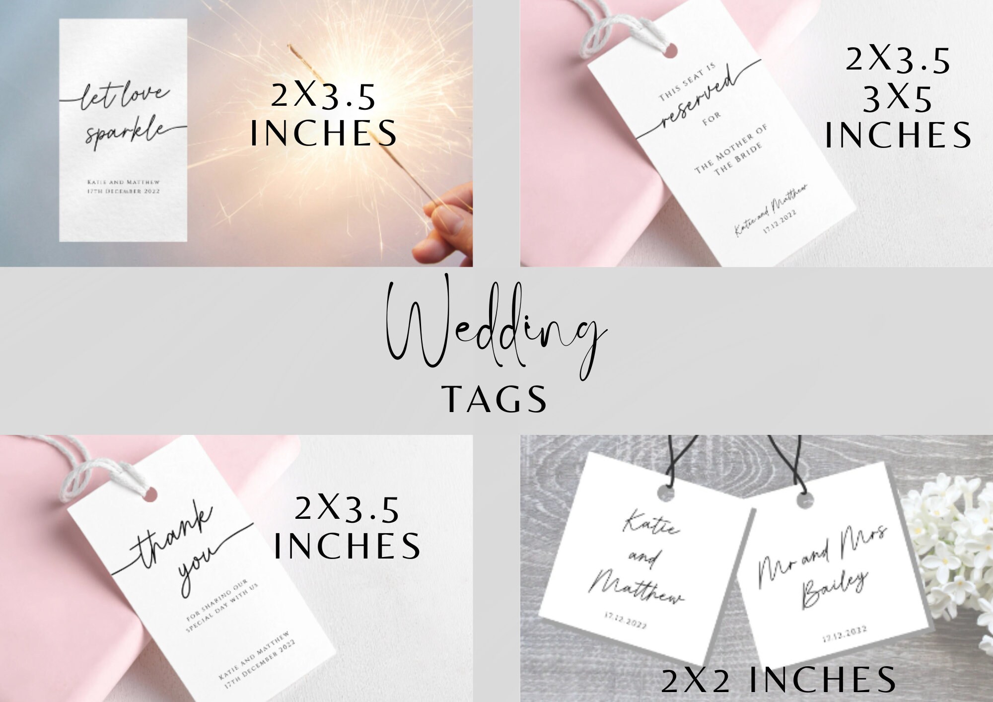 Simple Wedding Template Bundle Diy Wedding Stationary Kit - Etsy UK