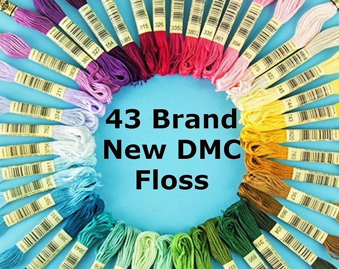 DMC 469 Cotton Embroidery Floss 100% Cotton Embroidery Thread ...
