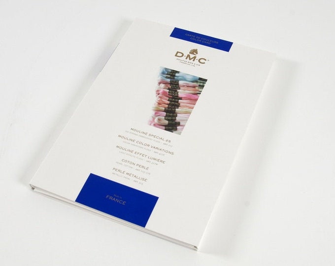 DMC Floss Colour Card With 500 Real Thread,floss Sample,craft Tools ...