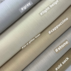 32 Count Sparkle Linen Opalescent Aida Look, 32 Count Linen Fabric, 32 ...