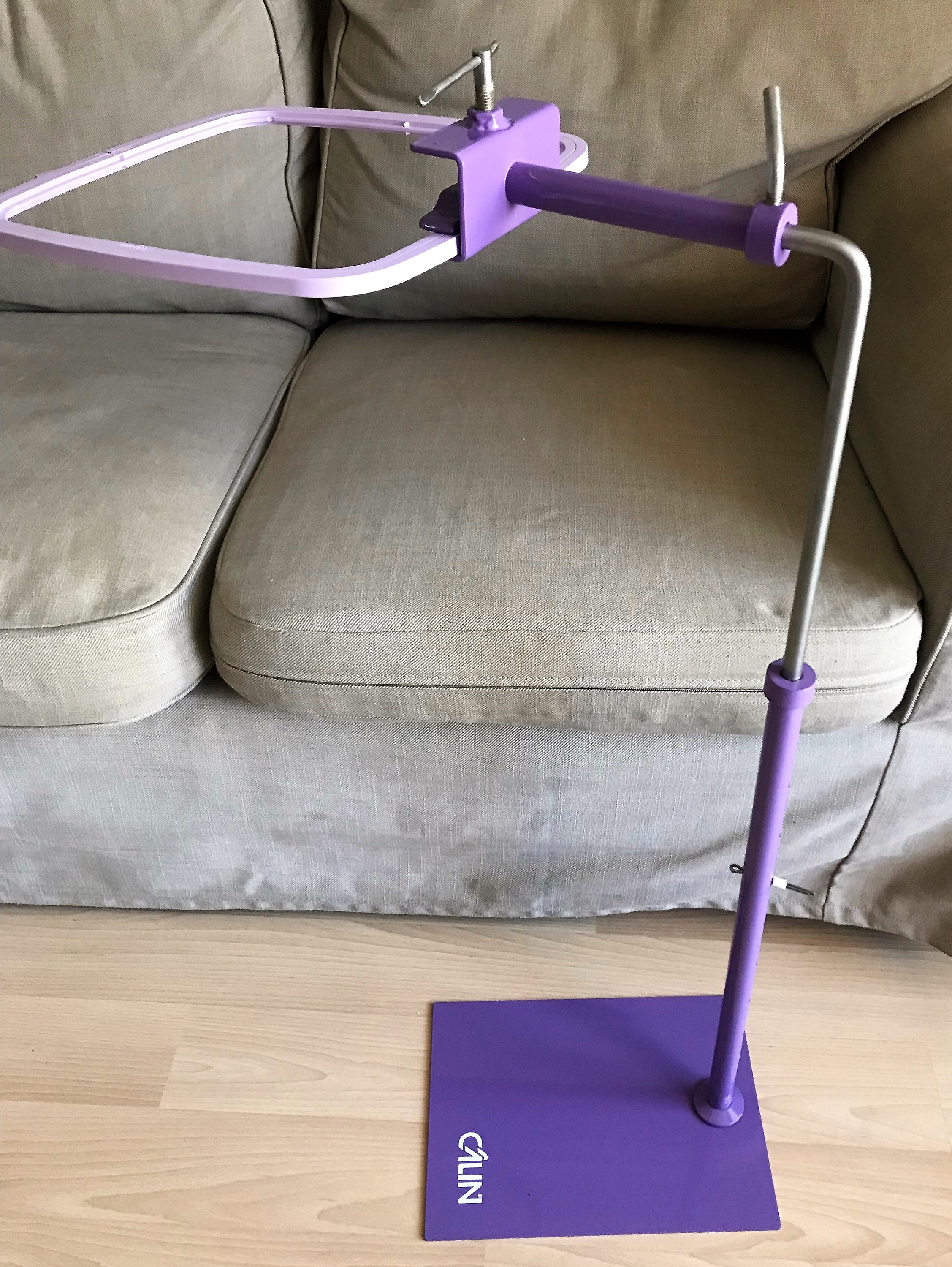 Metal Needlework Floor Stand,free SHIPPING, Purple Color Stainless ...