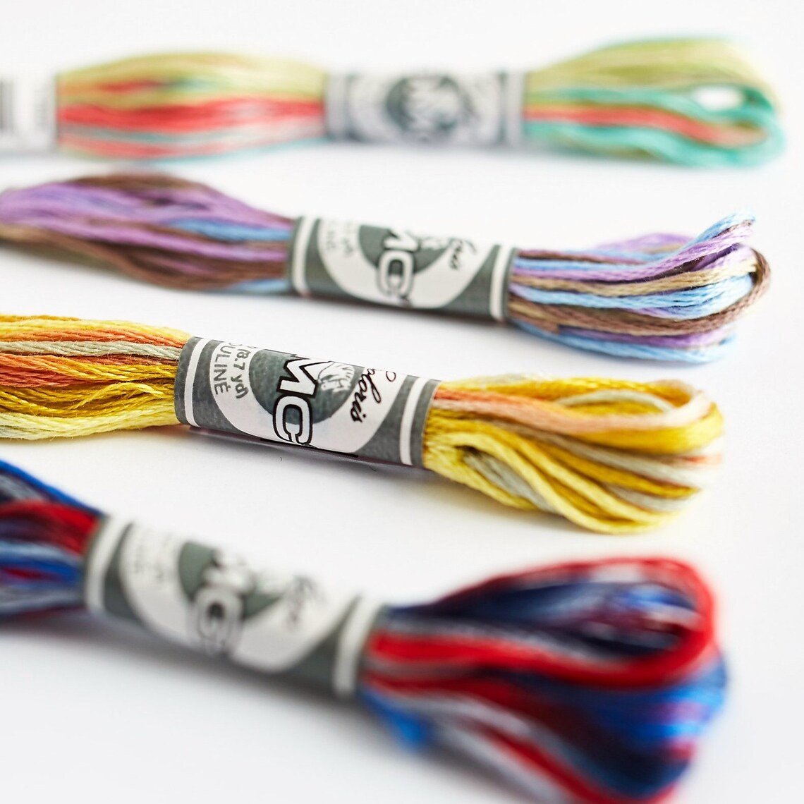 DMC Coloris Thread Set, 24 Color Collection, Full Set of 24 Colours ...