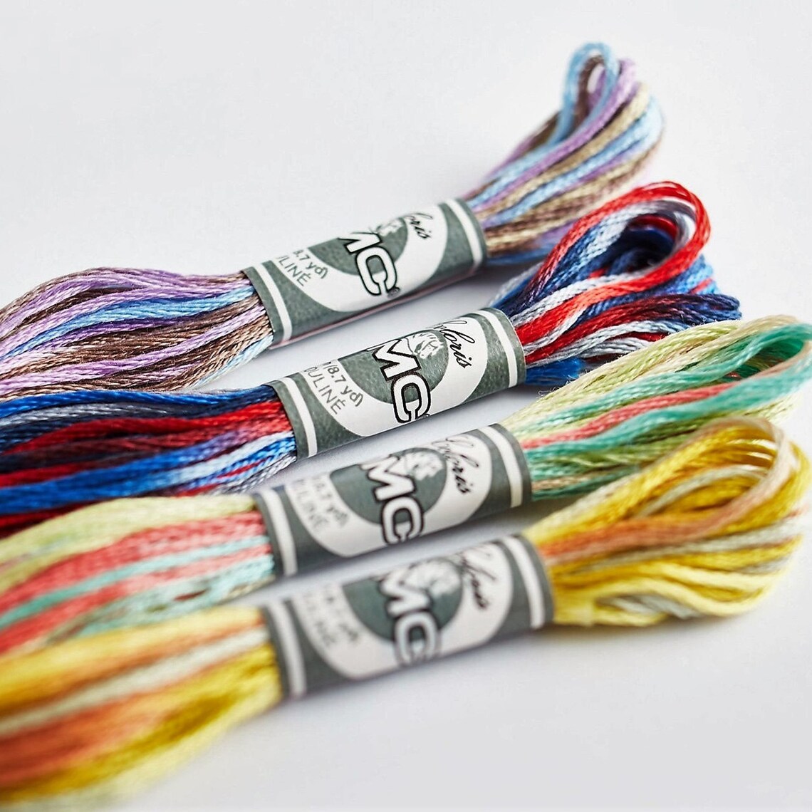 DMC Coloris Thread Set, 24 Color Collection, Full Set of 24 Colours ...
