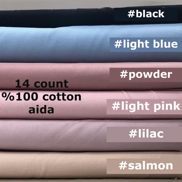 14 Count Aida Cloth by the Yard - Etsy