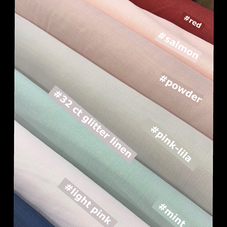 32 Count Sparkle Linen Opalescent Aida Look 32 Count - Etsy