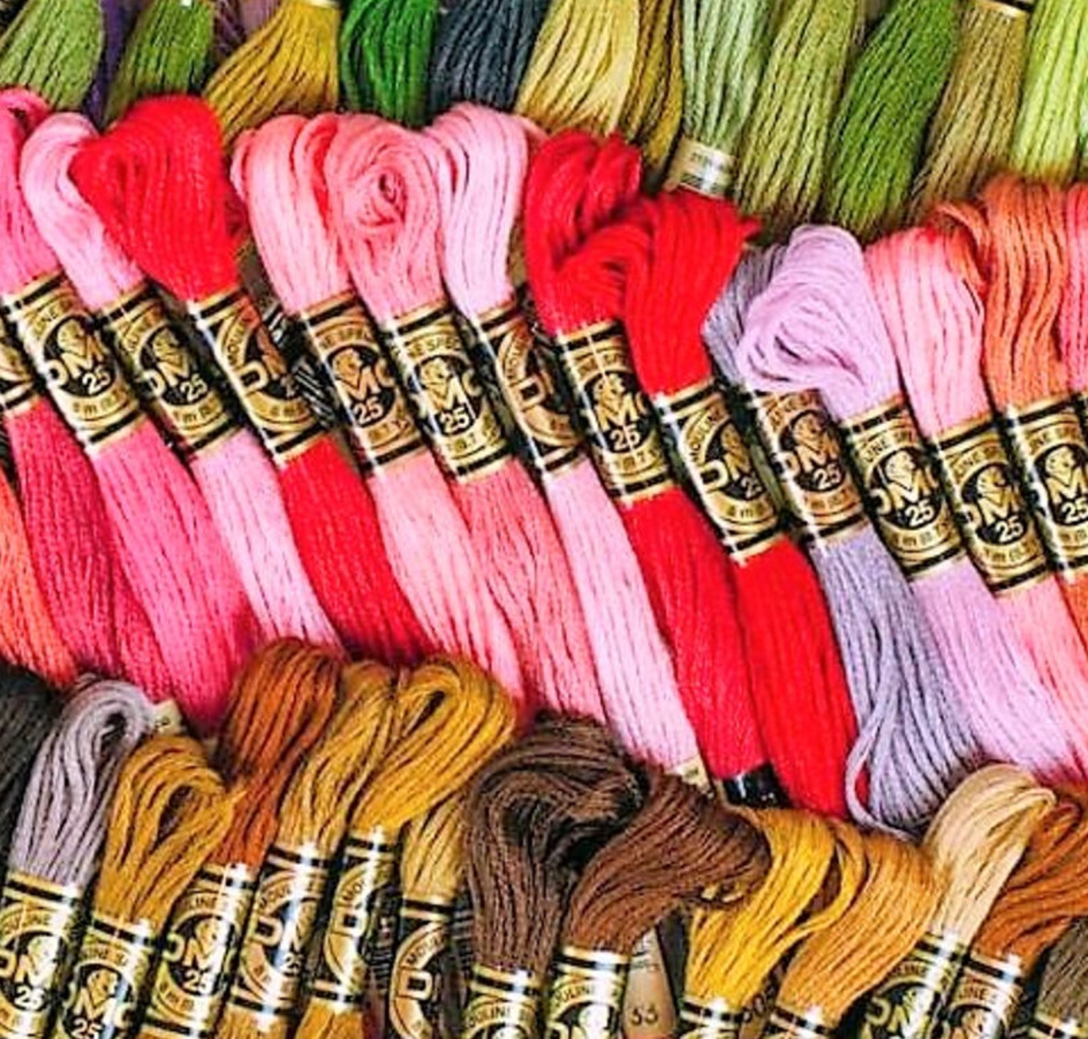Genuine DMC Floss 500 Colors Complete Setembroidery Floss - Etsy
