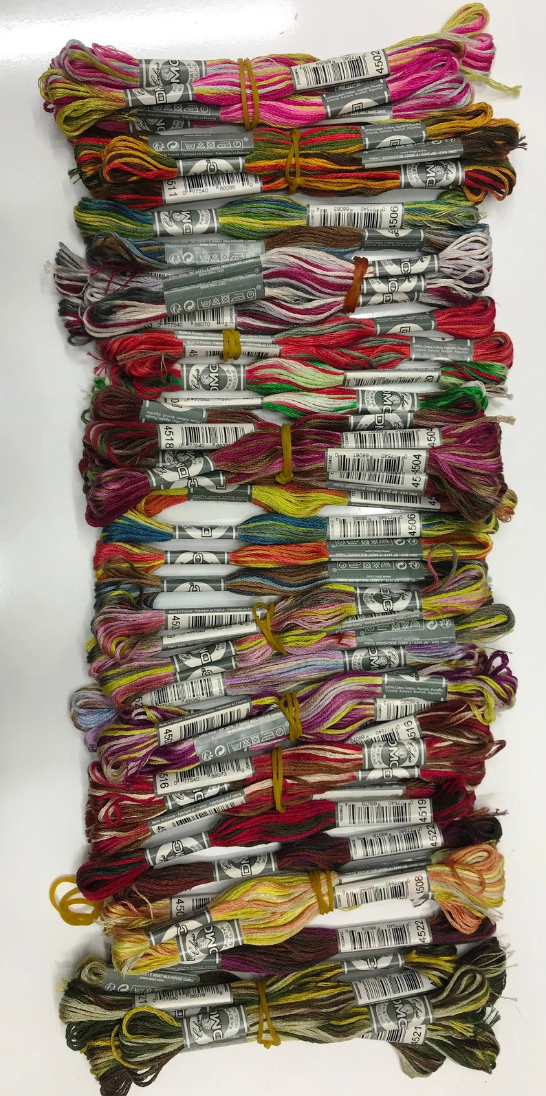 DMC Coloris Thread Set, 24 Color Collection, Full Set of 24 Colours ...