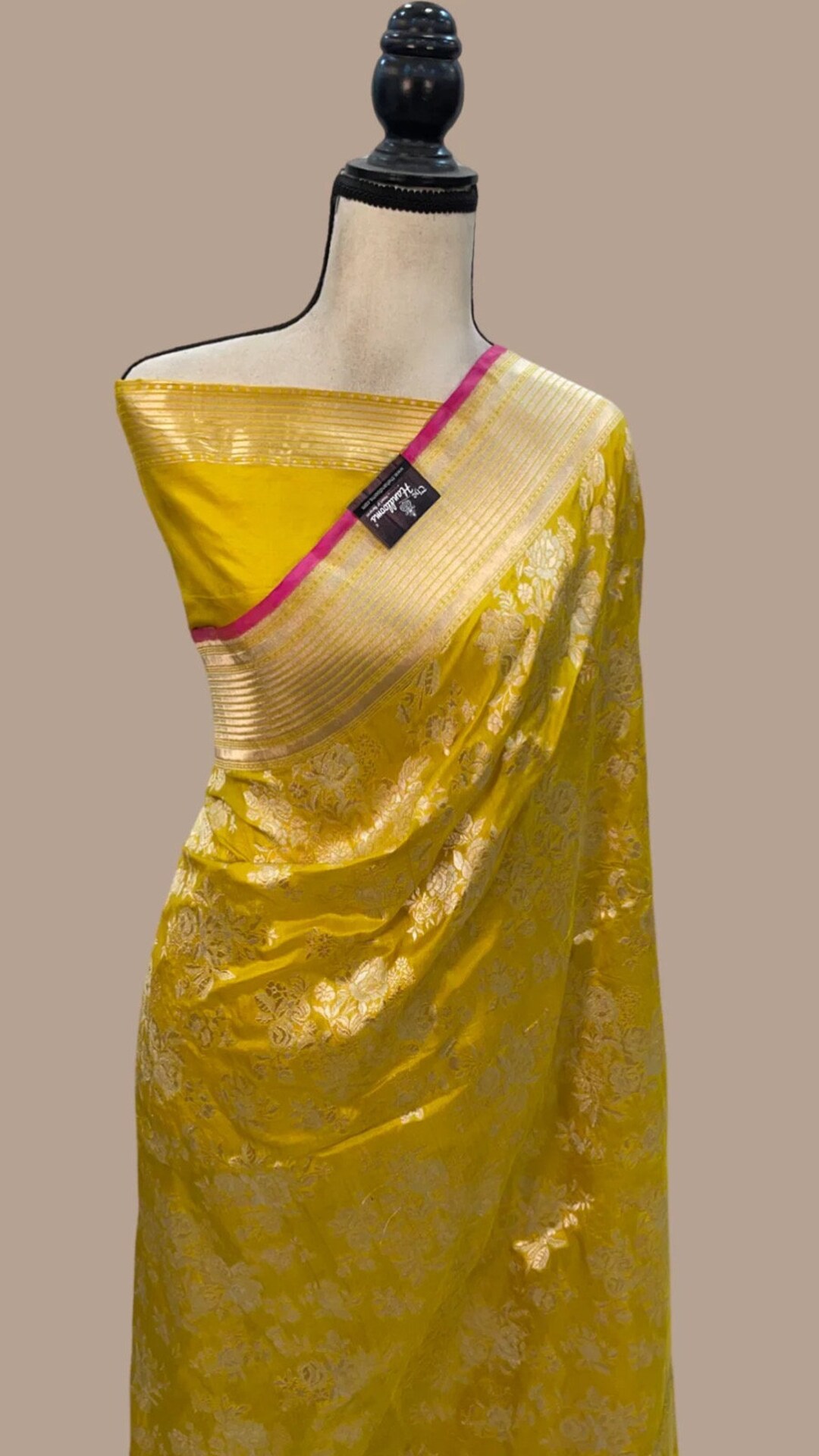 Pure Katan Silk Handloom Banarasi Saree - Etsy